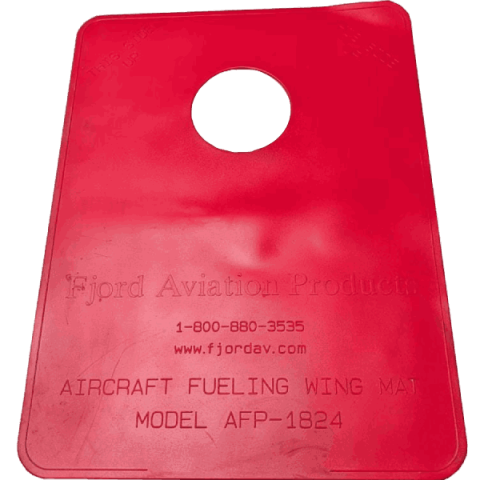 GAMMON AFP-1824 AFP-1824 AIRCRAFT FUELING WING MAT – RED COLOUR 18X24 ...